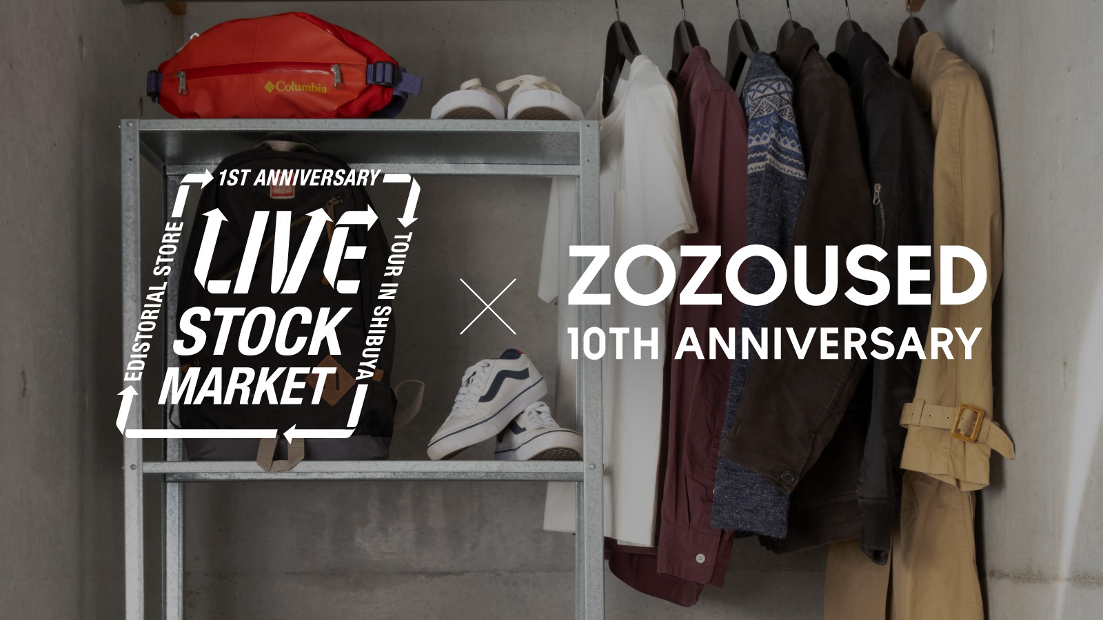 Pop-Up Store "LIVE STOCK MARKET with ZOZOUSED" Opened at Shibuya PARCO ...